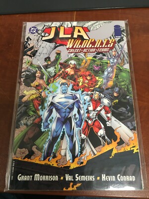 JLA Wildcats Covert Action Teams DC Comic Graphic Novel 1997 | eBay