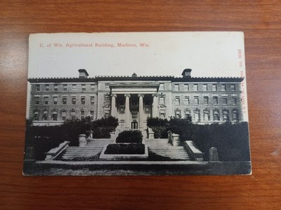 University of Wisconsin Agricultural Building Madison WI c. 1910 ...