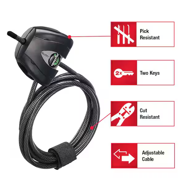 Python Cable Lock for Trail Camera Outdoor Equipment Locking Security ...