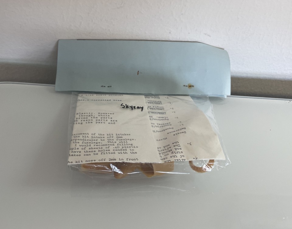 Missing Link Models 7-F4D-1 Resin Parts for Lindberg Skyway | eBay