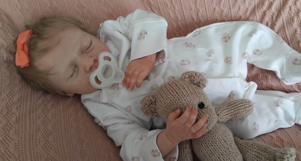 Partial Silicone Reborn Baby Realborn Jainie 19" 51b 14.5 oz By ...