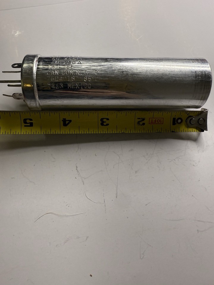 Vintage Mallory Oil Filled Multi Section Capacitor 110uF 50uF 450V Can ...