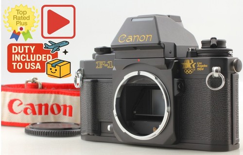 [Almost MINT] Canon New F-1 1984 Los Angeles LA Olympic film camera ...