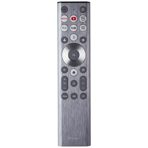 Hisense Remote Control (ERF6A80) for Select Hisense/Sharp TVs - Silver ...