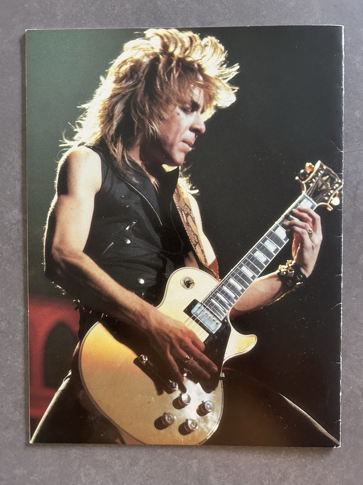 Rare OZZY OSBOURNE RANDY RHOADS Tribute Concert Program + 1987 Album No ...