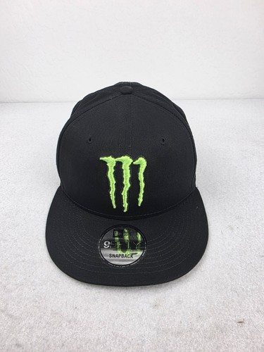 Monster Energy New Era 9Fifty Athlete Snapback Hat Embroidered Logo ...
