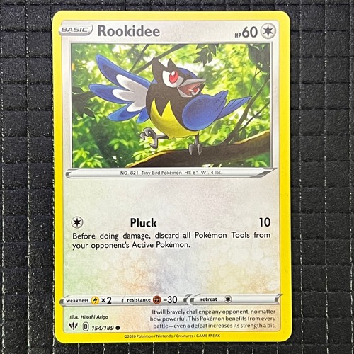 Rookidee #154/189 Darkness Ablaze Pokemon Common Card | eBay