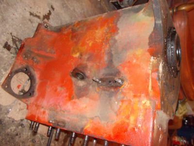 Case VAI tractor original GOOD 4 cylinder gas engine motor block | eBay
