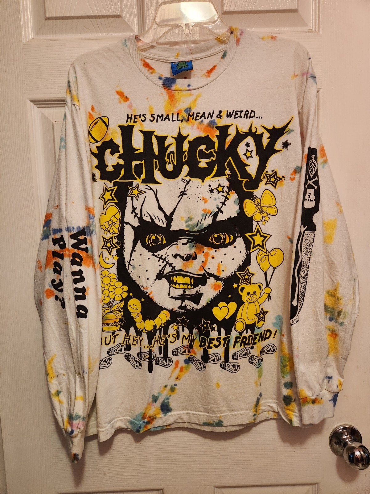 FROG HOME VIDEO X SARAH SQUIRM CHUCKY LONG SLEEVE TEE… - Gem