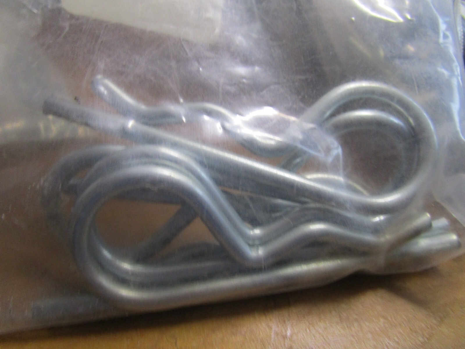 (6) 0.177" x 3-1/4" OAL Zinc Plated Hairpin Cotter (5/8" - 1" Shaft ...