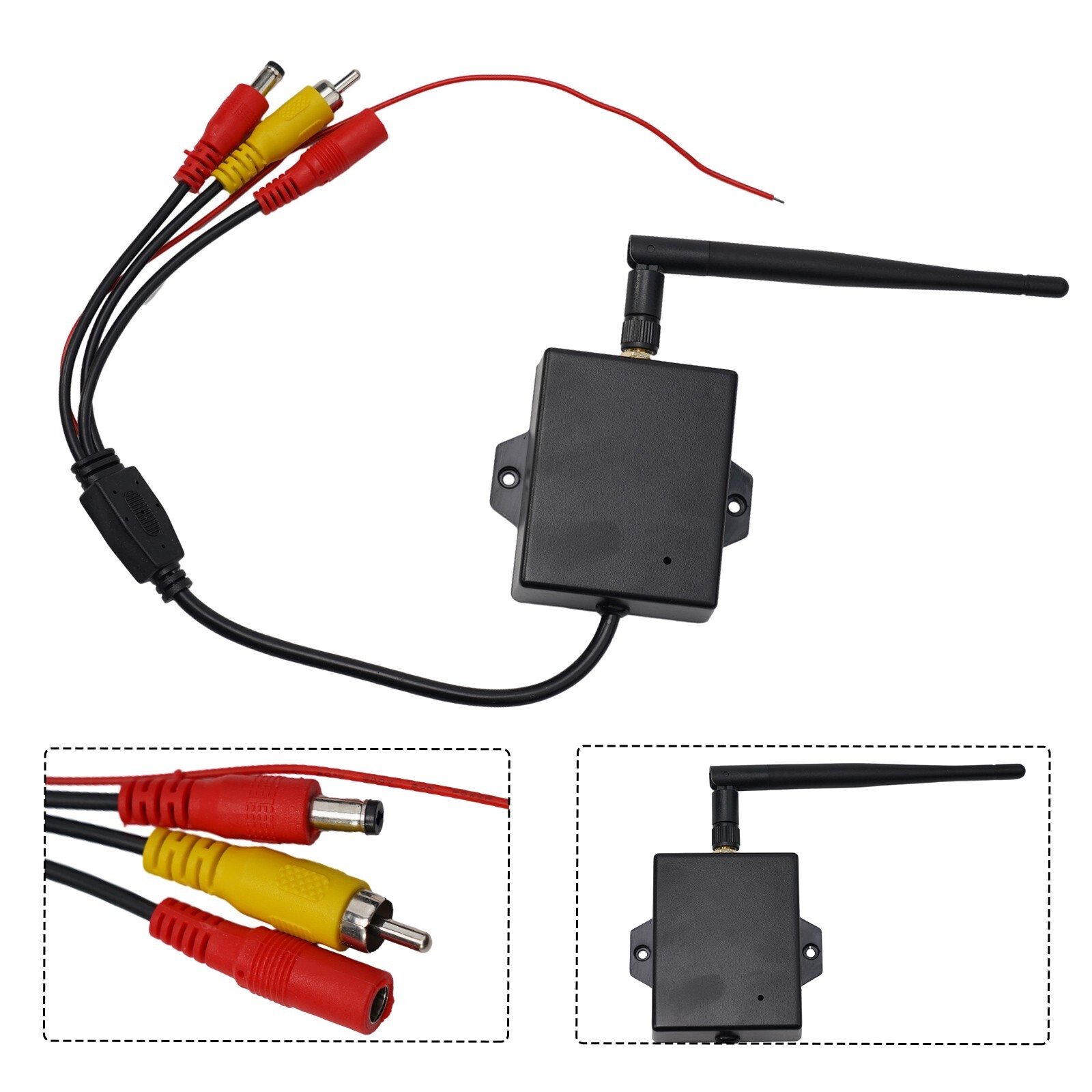 Easy to Install Wireless Transmitter Receiver for Car Reversing Camera ...