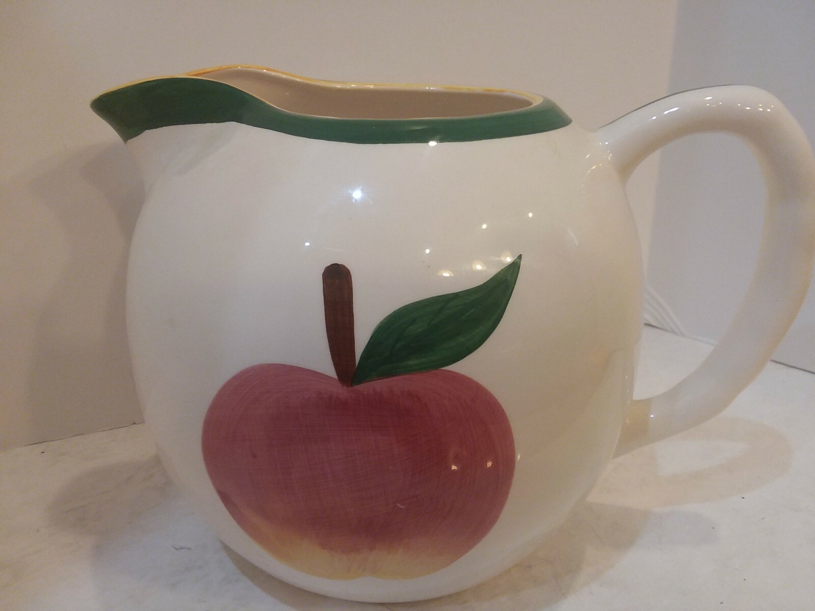 Ceramic 96oz. Apple Pitcher Asia Master Group | eBay