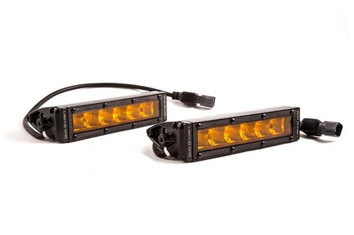 Diode Dynamics DD5036P Stage Series 6" Amber Driving Light Bar (Pair ...