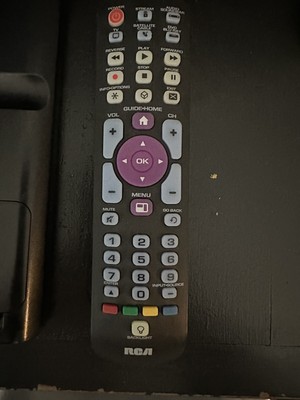 RCA 5 Device Universal RCRN05BHZ R26211 7U13CX TV Replacement Remote ...