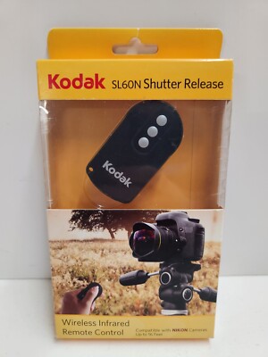 Kodak SL60N Shutter Release Wireless Infrared Remote Control For Nikon ...
