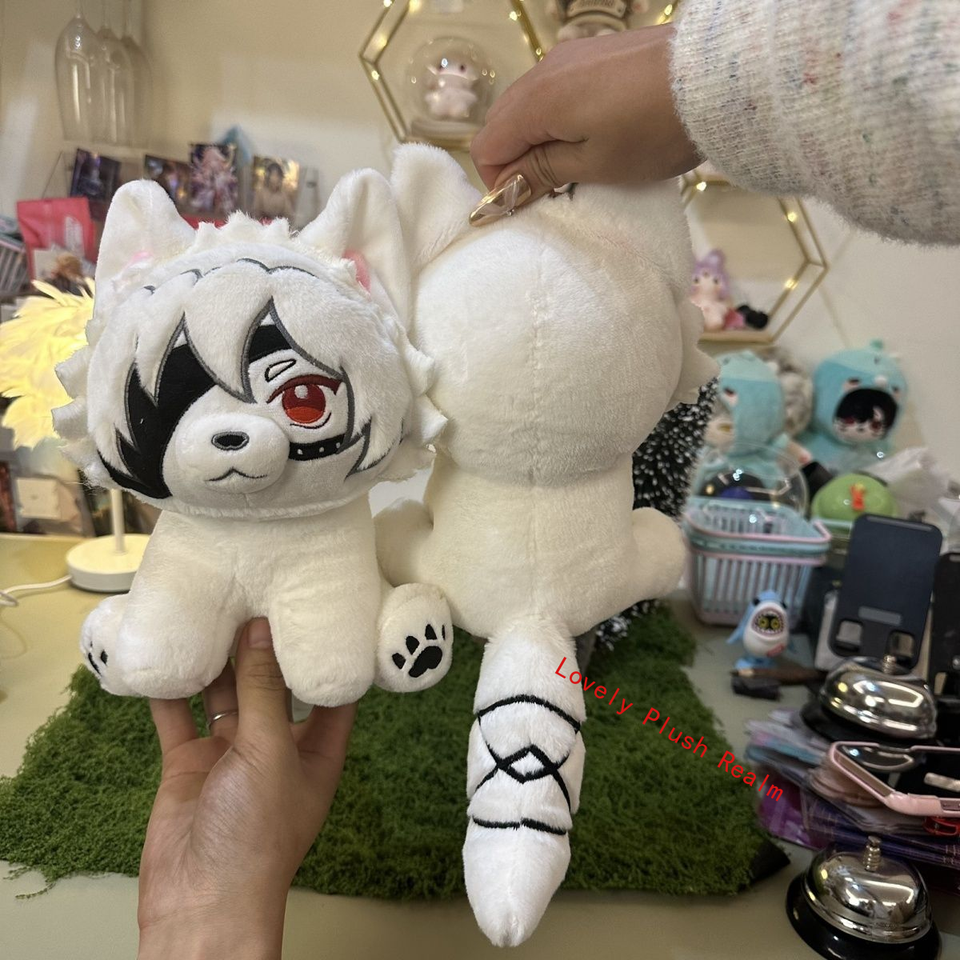 20cm Game Von Lycaon Zenless Zone Zero Cosplay Cute Wolf Plush Doll ...