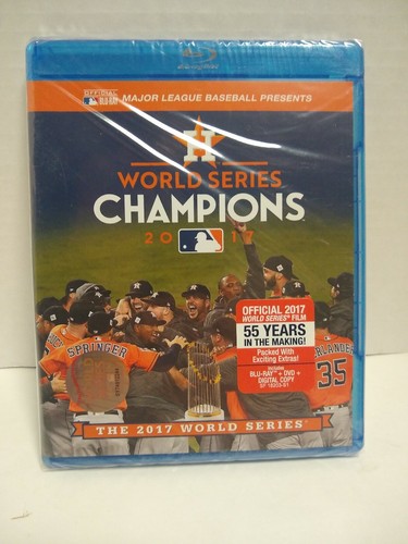 2017 World Series Champions: Houston Astros Blu-ray Disc + DVD NEW w ...