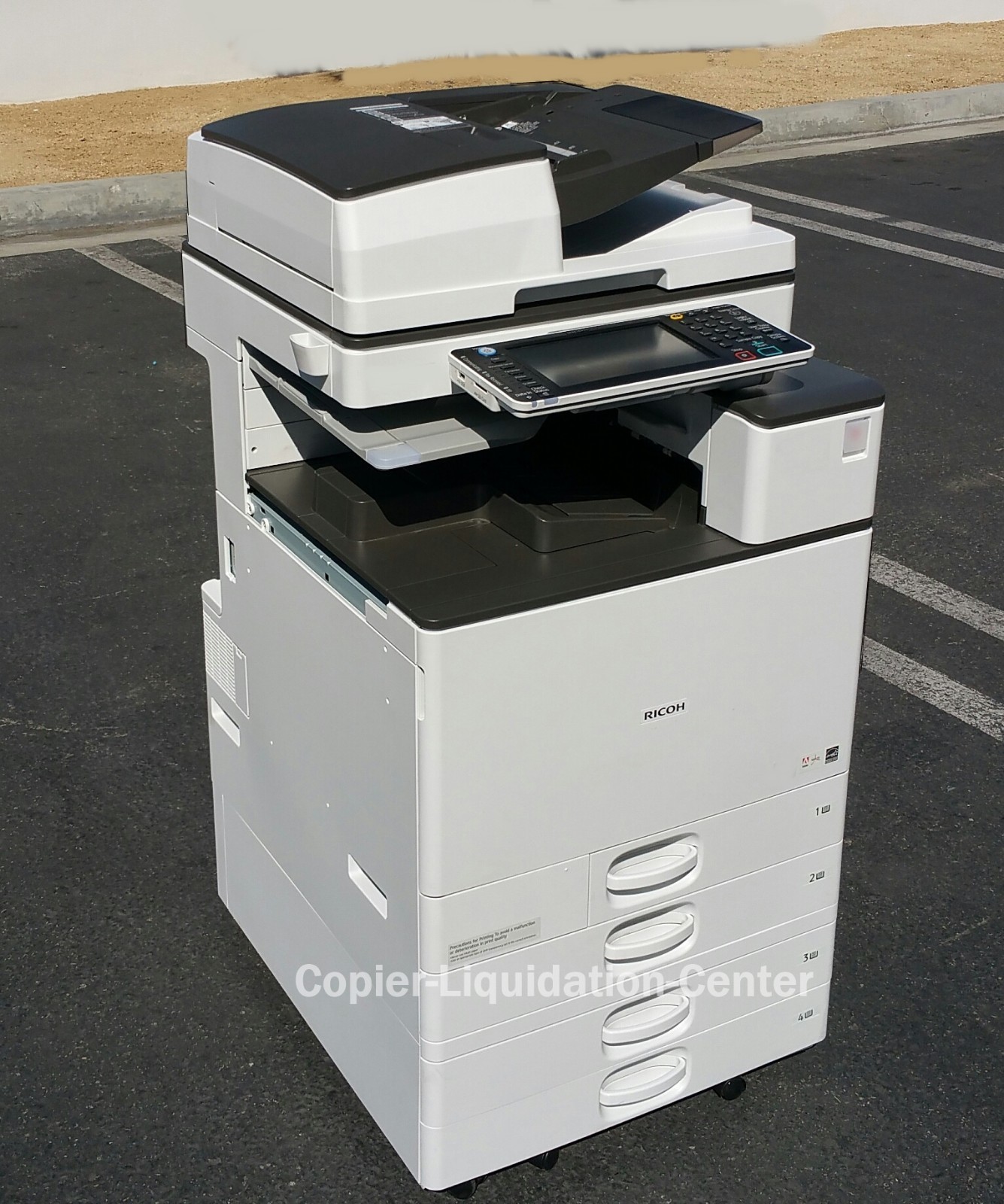 Color Copier Ricoh MP C5503 MPC5503 All In One 55 ppm speed m | eBay