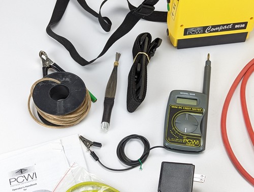 PCWI DC30 Compact Holiday Porosity Detector Kit, 9608 Mini DC Crest ...