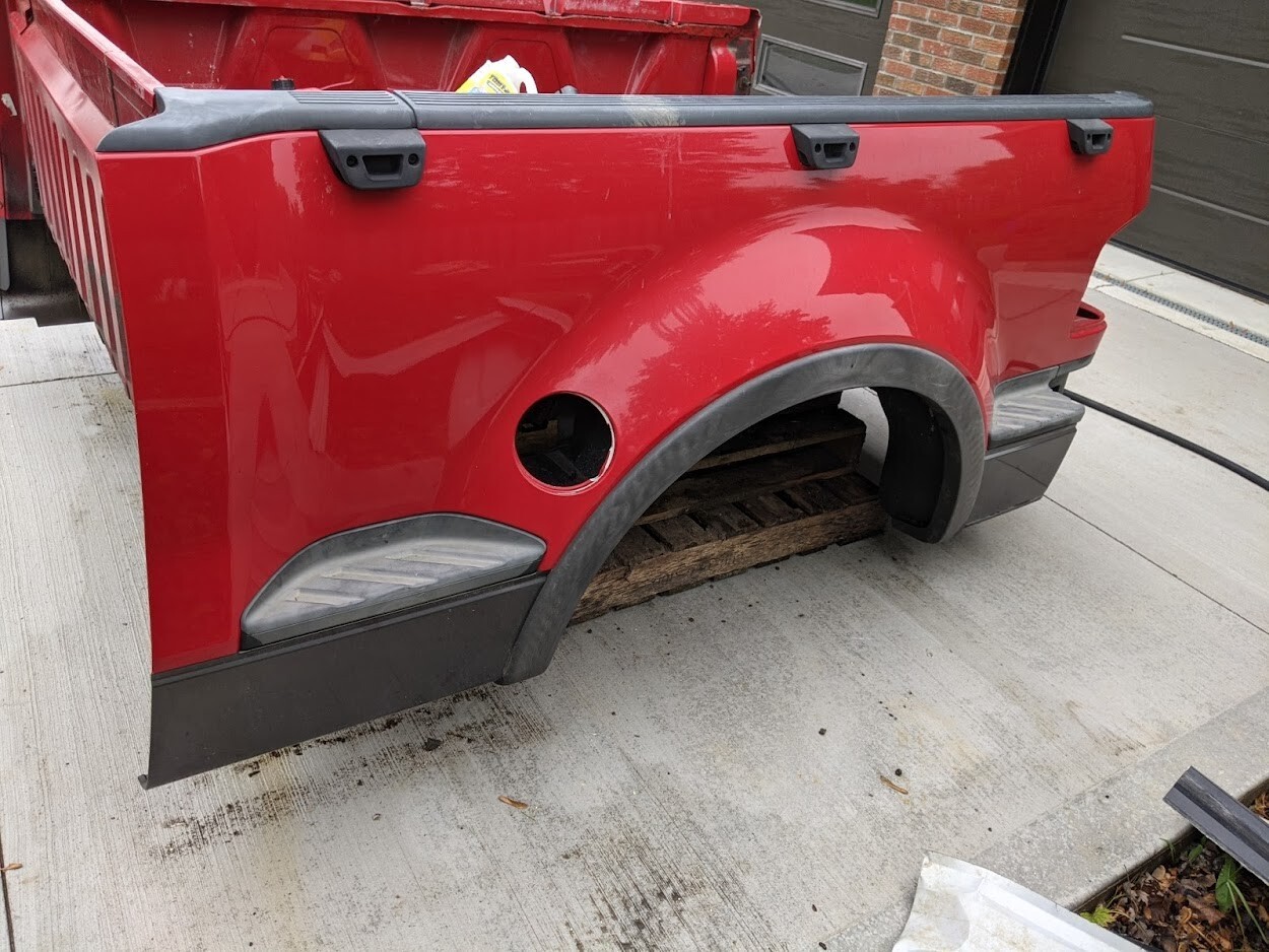 2004-2008 Ford Pickup Step Side/Flareside Bed LH & RH Fenders Only (no ...