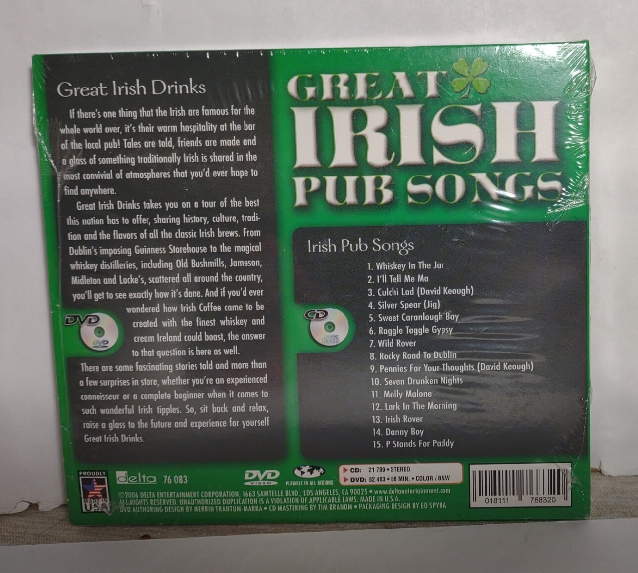 New Sealed Great Irish Pub Songs (CD/DVD Combo) | eBay