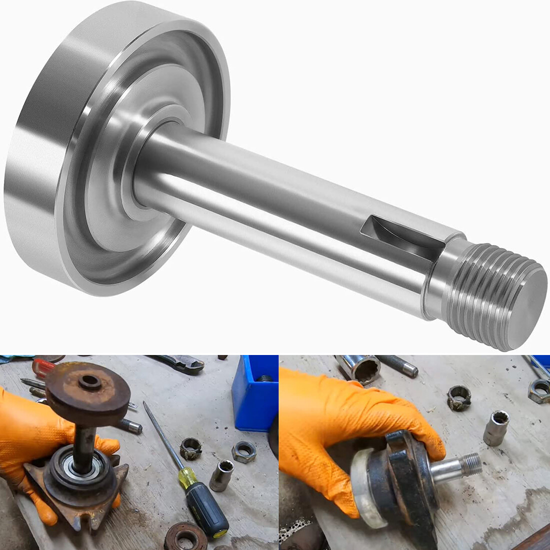 Blade Spindle Shaft AM39912 For John Deere 34" Deck 420 160 245 F510 ...