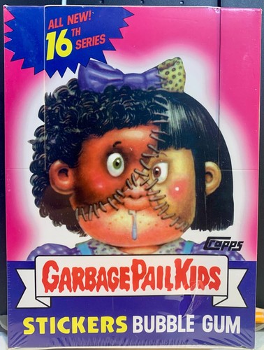 GARBAGE PAIL KIDS 16th Series Sealed Box 2020 Crapps Original 1989 Art ...
