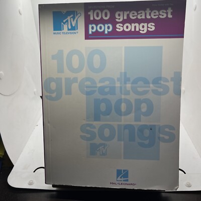 Selections from MTV's 100 Greatest Pop Songs Sheet Music Selections Hal ...