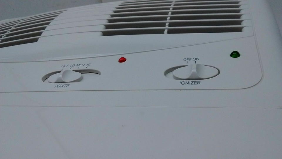 Hunter Compact Fan Ionizer Generator Air Purifier Model HEPAtech 30027 ...