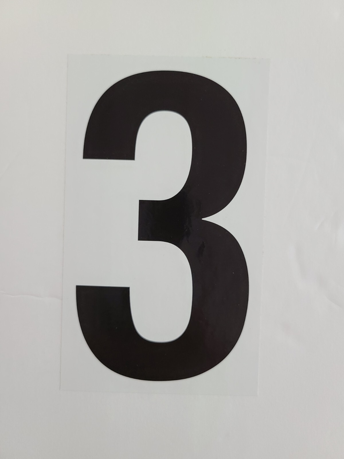 Choice of Big 5" Numbers Vinyl Decal Stickers Street Address Mailbox ...