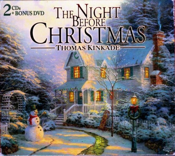 The Night Before Christmas by Thomas Kinkade (CD, Jun-2006, 2 Discs ...