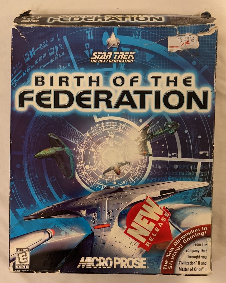 Star Trek: The Next Generation Birth of the Federation Outer Box ...