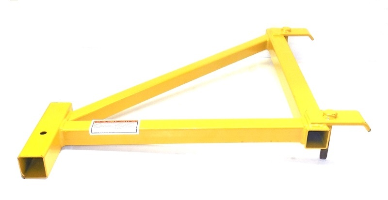 WERNER SCAFFOLDING OUTRIGGER, 102125-01, REV A, LOT OF (4), 20-3/4"x18 ...