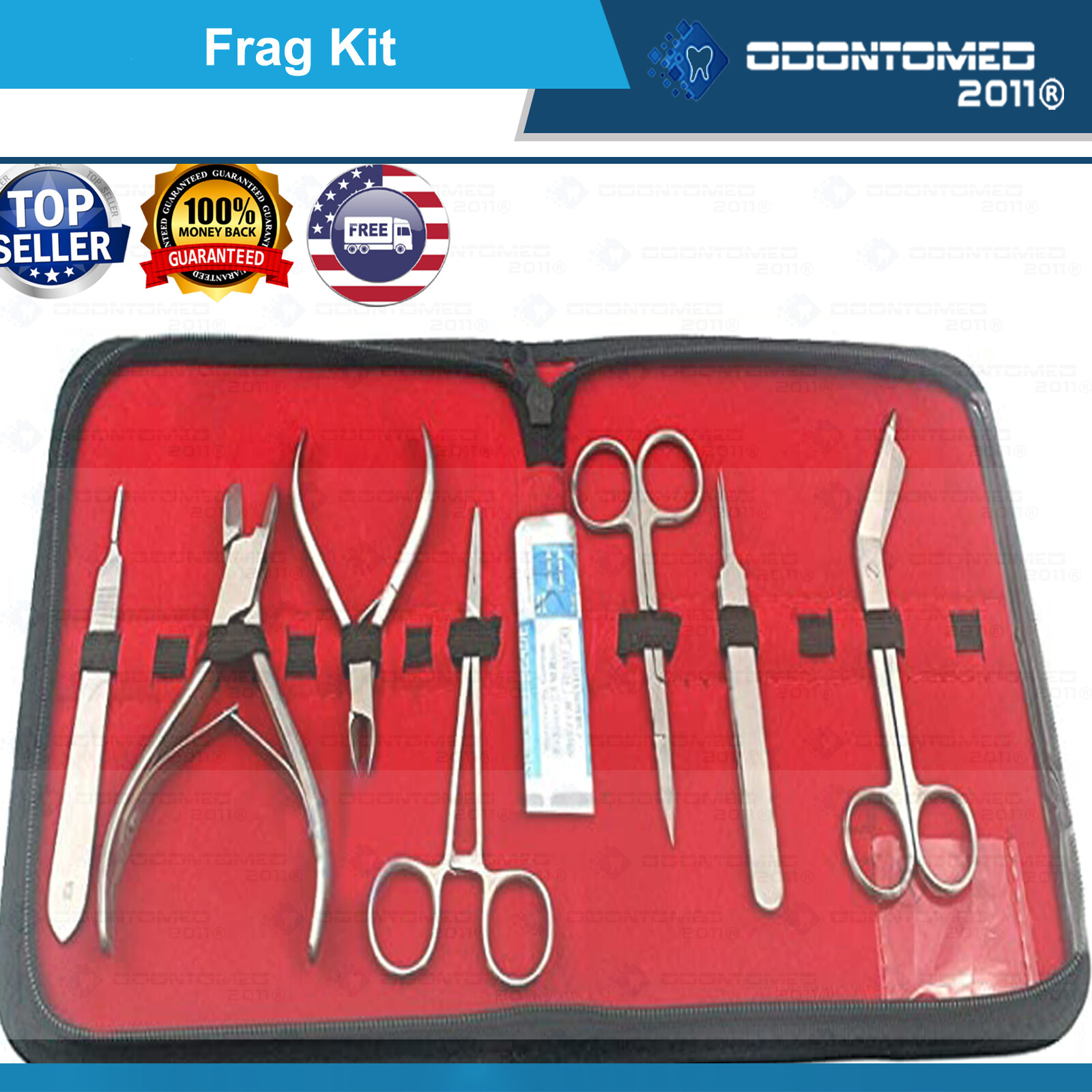 ODM Coral Frag Kit Set Dissecting Fragging Propogation Reef Hard Soft ...