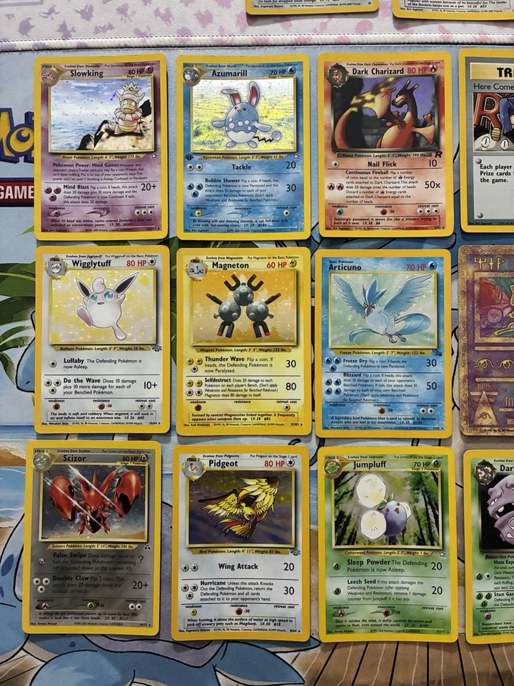 Vintage Pokemon Card Lot Holo Promo First Edition Fire Charizard ...