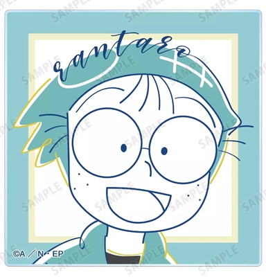 Inadera Rantaro Nintama Acrylic Character Card Lette-Graph Official ...