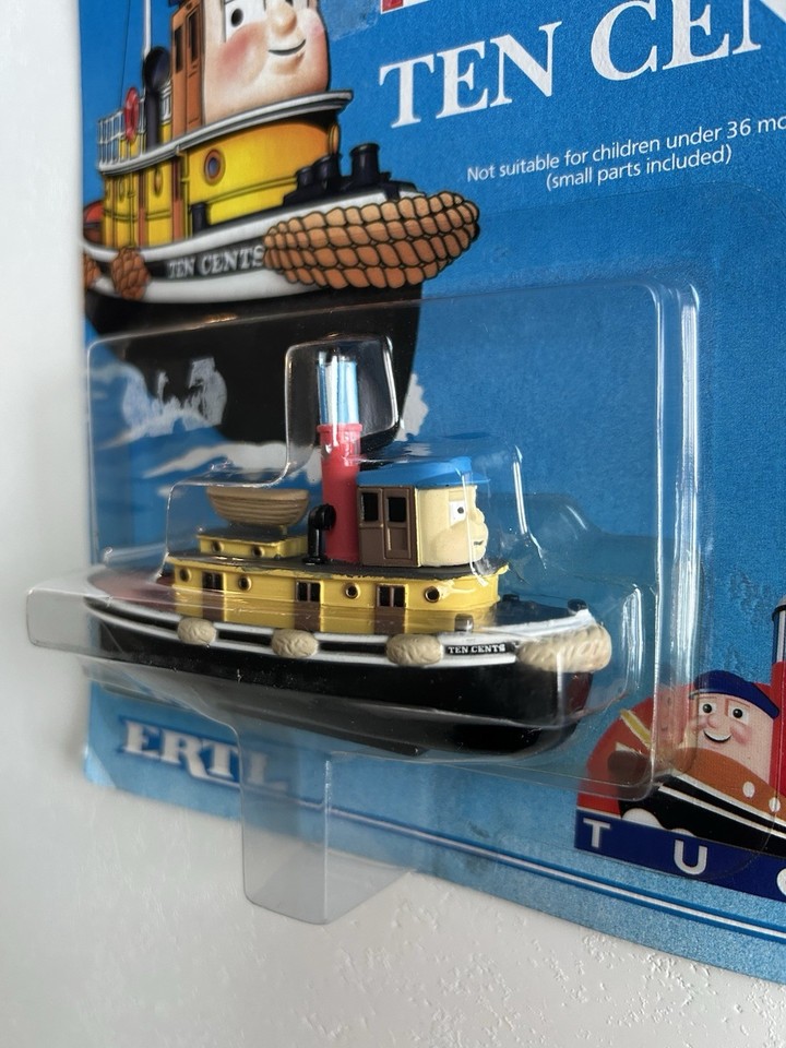 Vintage 1989 ERTL Ten Cents Die-Cast Model Tug Boat TUGS Brand New ...