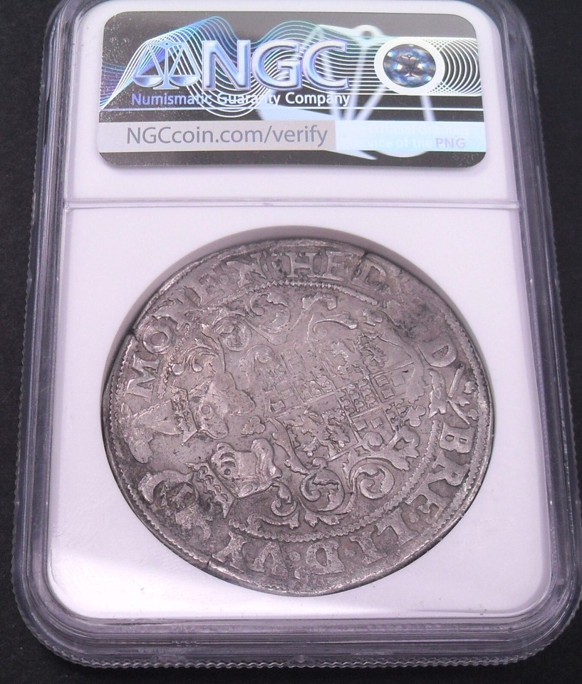 ( Undated) Netherland Taler , NGC AU details , nice silver coin #1696 ...