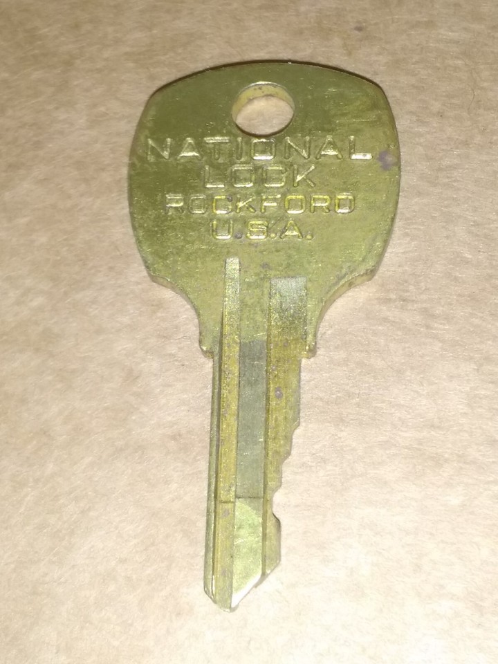 National Lock Key # C415A for Rowe AMI Jukebox Cam Desk Drawer Trunk ...