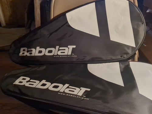 Lot Of 2 Babolat Tennis Racquet Bag Carrying Case Single Racket ...