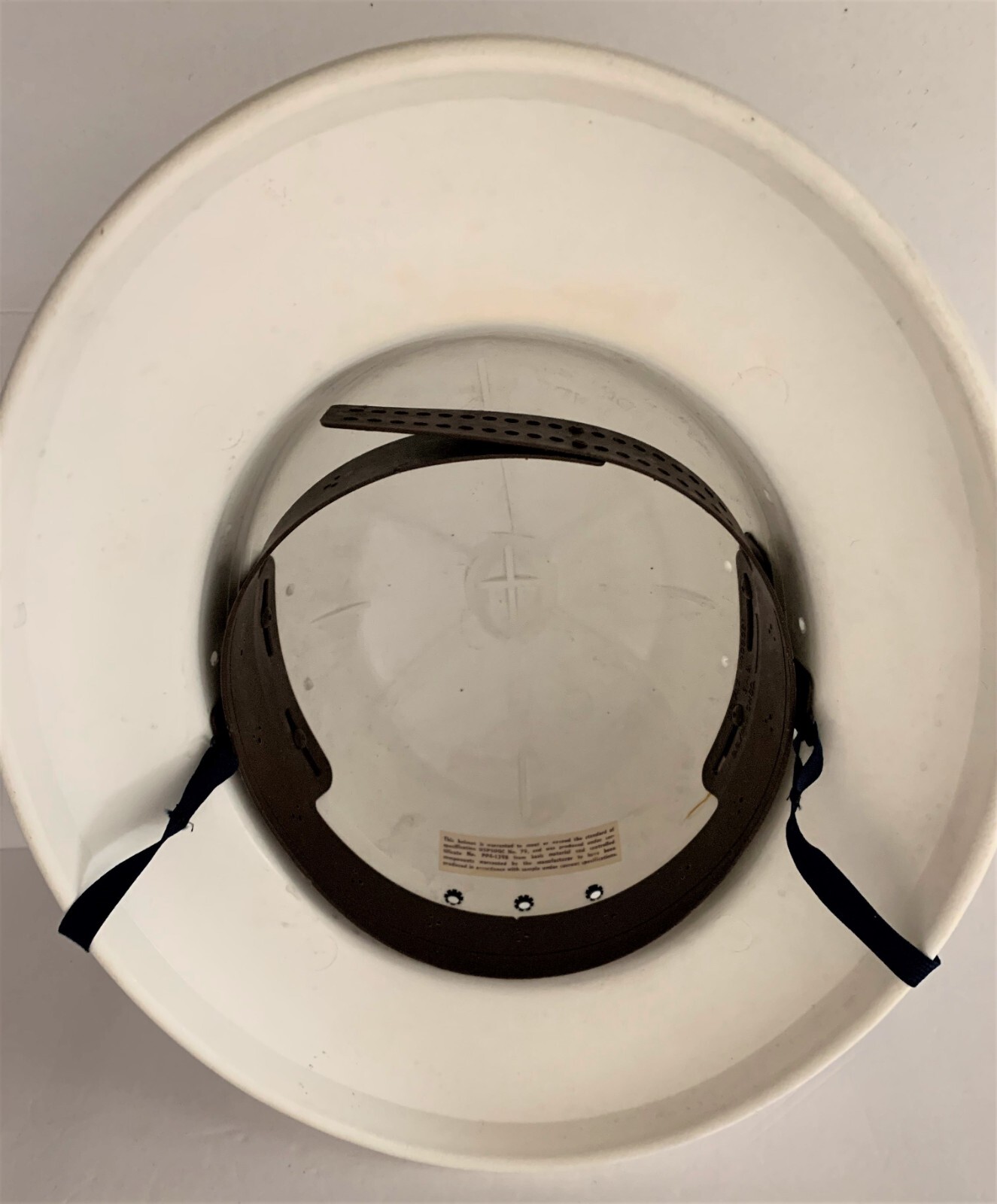 Midwest Helmets WHITE PLASTIC PITH HELMET Hat Sun Safari Postal MADE IN ...