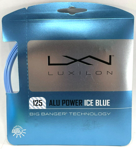 Luxion - WRZ995100BL - Alu Power 125/16G Tennis Racket String 16L - Ice ...