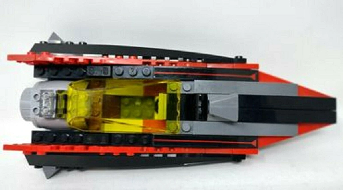 Lego Black And Red Boat