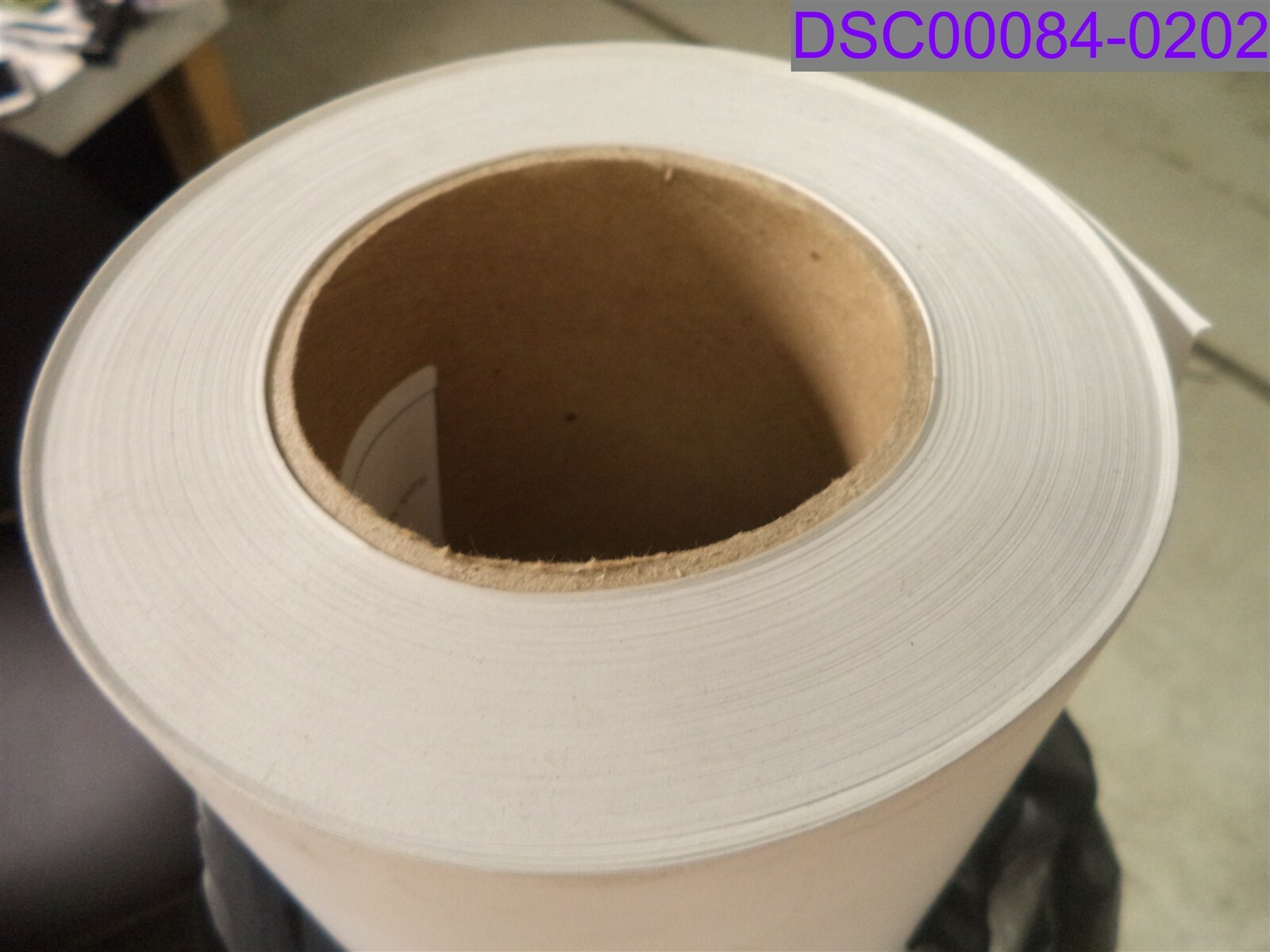 White Paper Roll Core 3-1/4", Dia 5-1/2", Length 54" P/N 68530 #2 M 54 ...
