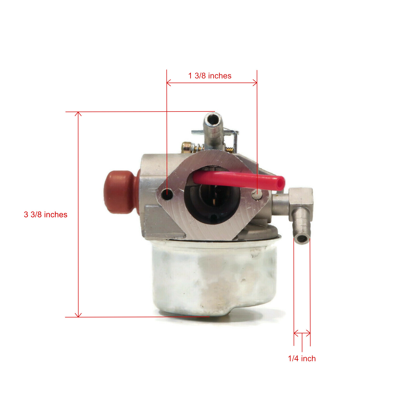 Carburetor & Gasket for Tecumseh LEV100-335010D, LEV100-335010E ...