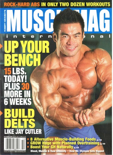 MuscleMag International - Bodybuilding October 2007 #305 | eBay