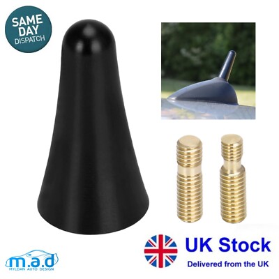 Universal Bee Sting 4cm Car Antenna Short Car Aerial Mini BLACK Mod ...