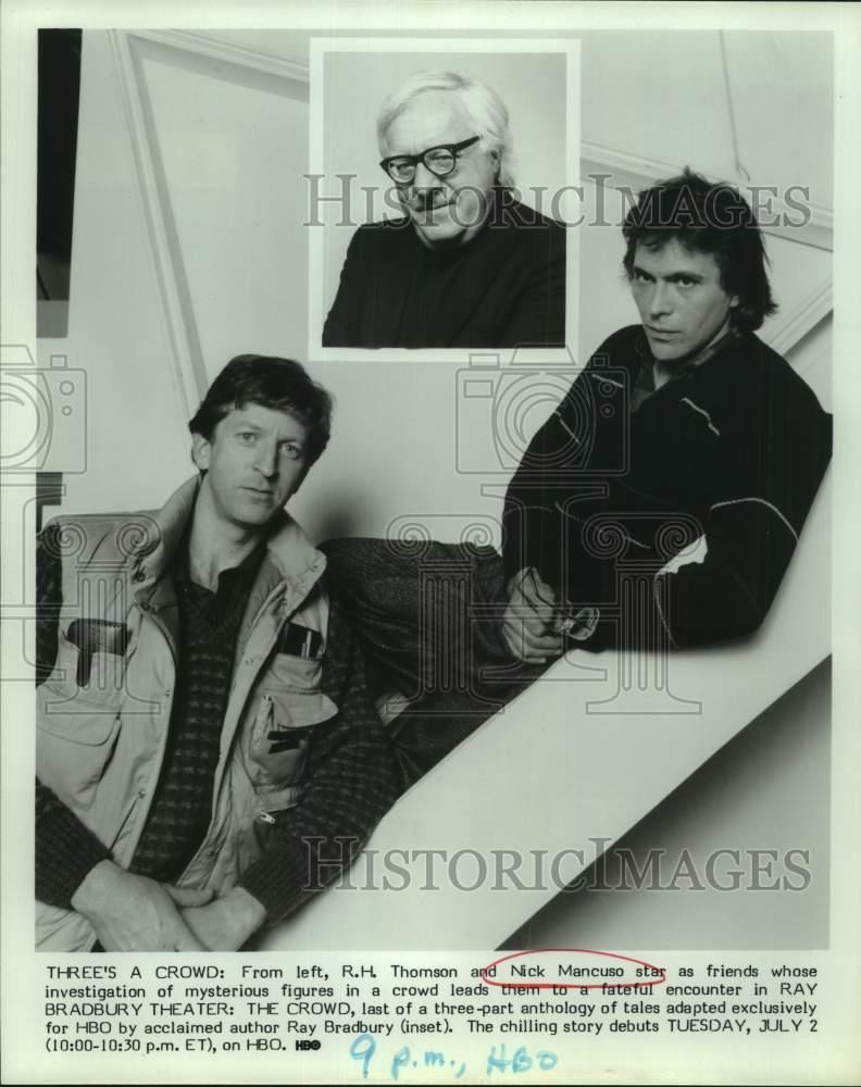 Nick Mancuso Jeff Conaway Nick Mancuso Stingray Original 7x9" Photo