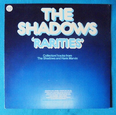 The Shadow (& Hank Marvin) Lp - Rarities , excellent condition, EMI ...