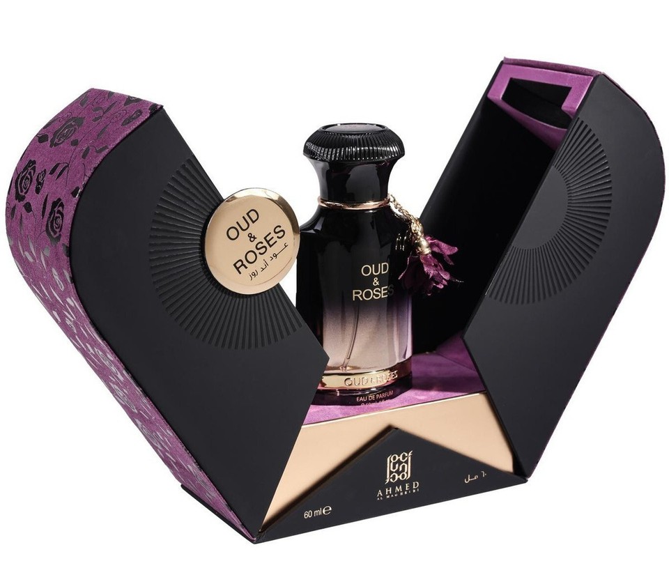 Oud & Roses EDP Perfume By Ahmed Al Maghribi 60 ML🥇Upgraded New ...